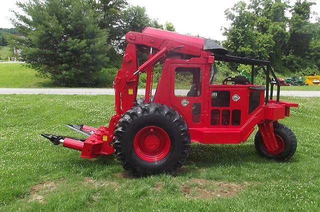 MORBARK 3 WHEEL 44" FELLER BUNCHER TREE SHEAR A/C ENCLOSED CAB | eBay