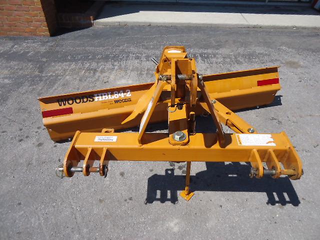 WOODS HBL84-2 REAR 3 POINT HITCH TRACTOR 7' 84" INCH SCRAPER BLADE | eBay