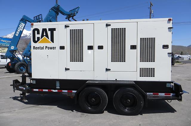 Generator 200 KW CAT Standby Portable Trailer Mounted 120/240/480V ...