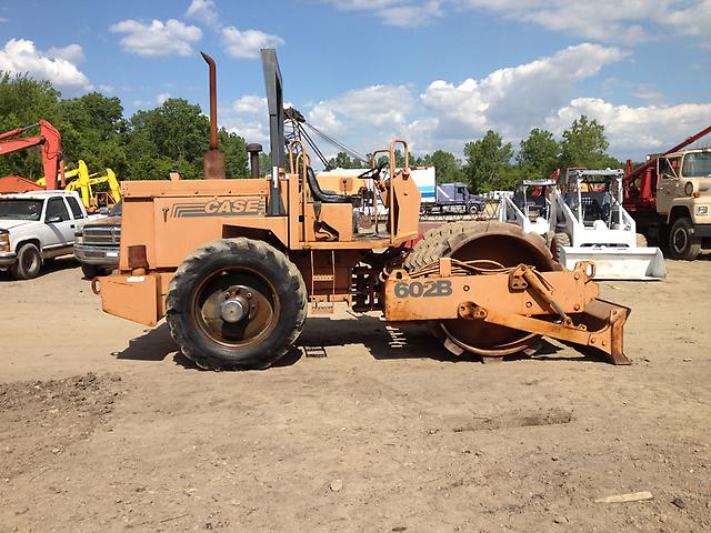 CASE 602B VIBRATORY SHEEPSFOOT COMPACTOR ROLLER SHELL KIT SMOOTH DRUM ...