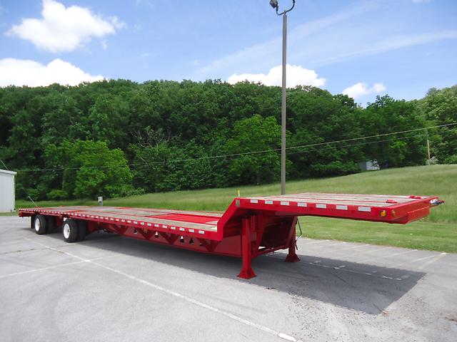 2004 TRAIL KING TK70LCS 35 TON LO-PRO LOW PROFILE 53 FT X 102 STEP DECK ...