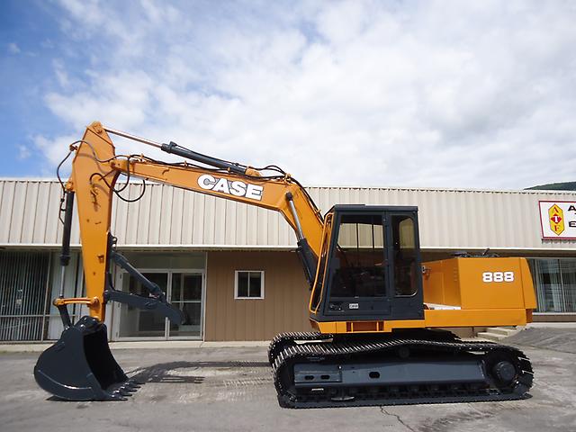 CASE 888 EXCAVATOR TRACKHOE 5.9 CUMMINS THUMB AND AUX HYDRAULICS