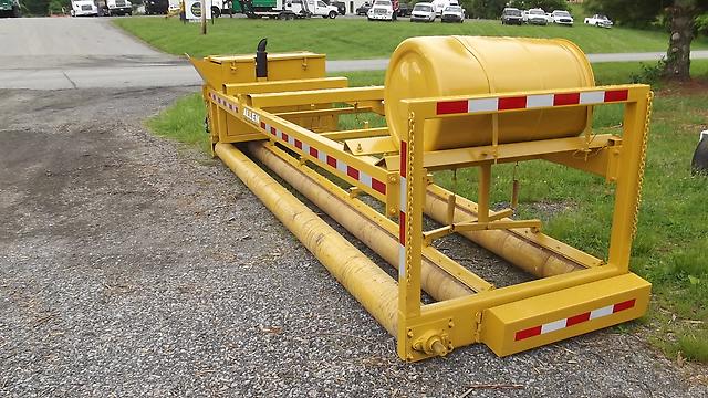 ALLEN CONCRETE POWER ROLLER SCREED TRIPLE ROLLER TUBE PAVER | eBay
